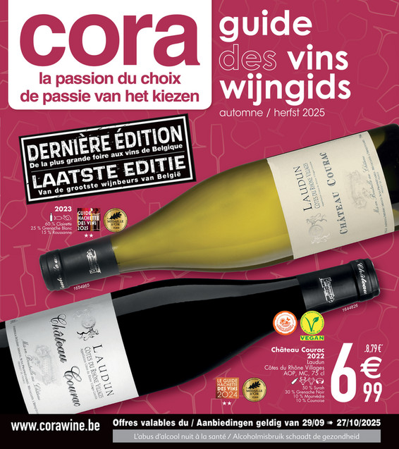 cora FR - Guide des vins 2025 BIL - Page 1